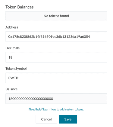 How To Access Your Energy Web Chain Tokens | MyCrypto Knowledge Base